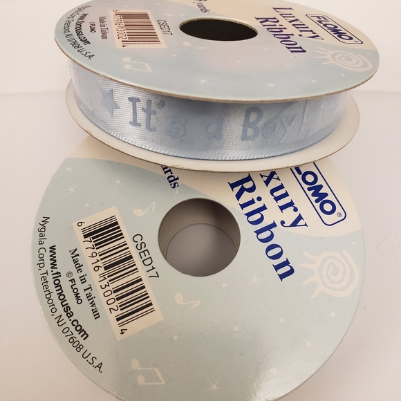 Party Supplies | 2 Packs Of Its A Boy Ribbon Tiny Baby | Poshmark